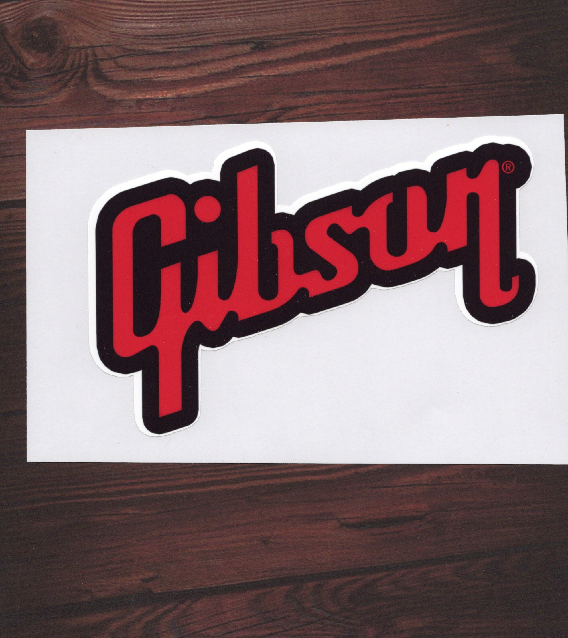 Gibson Decal - Etsy