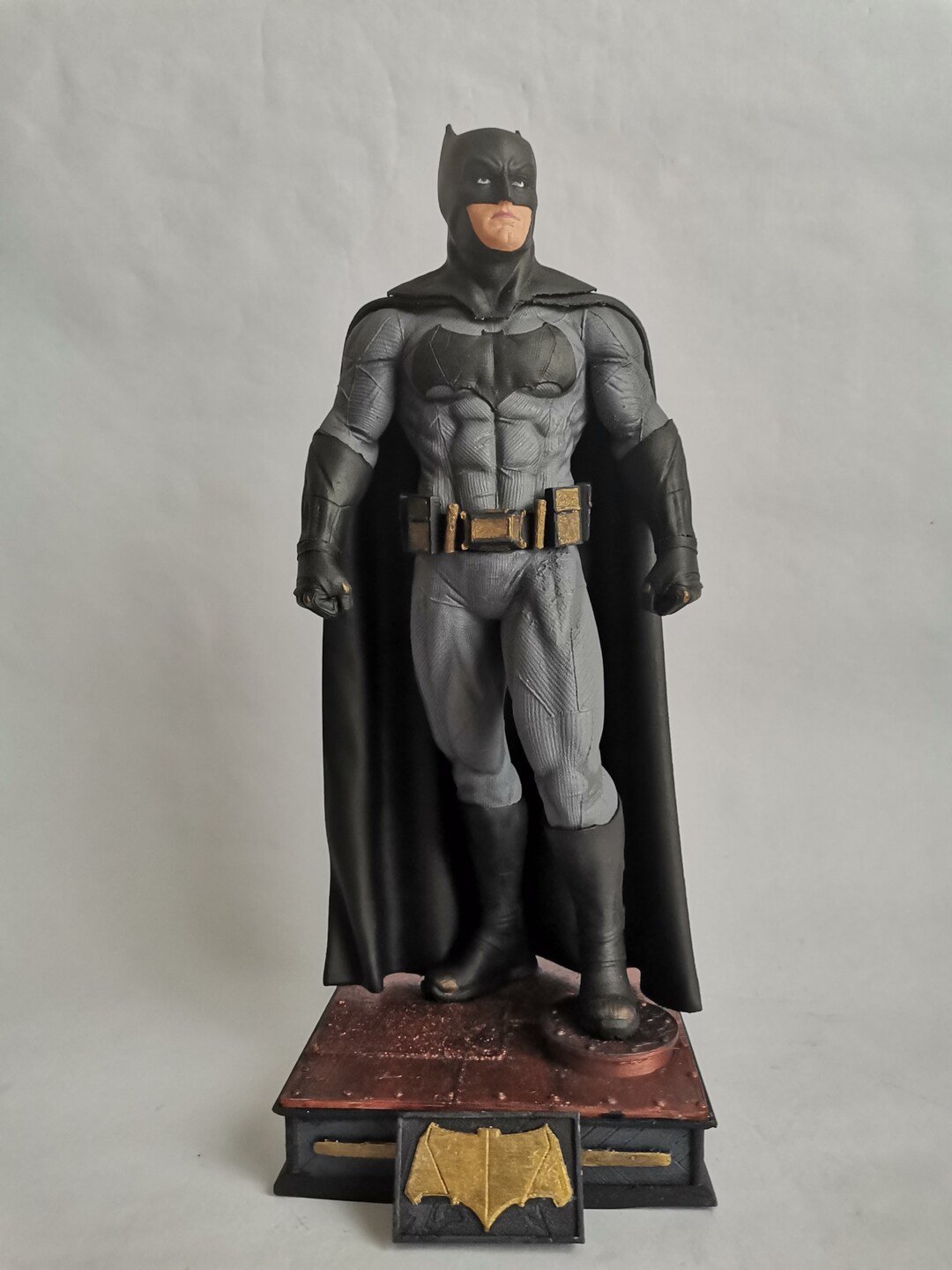 Batman Batman Figure Batman Bust DC Movie Hero 3D 3D - Etsy