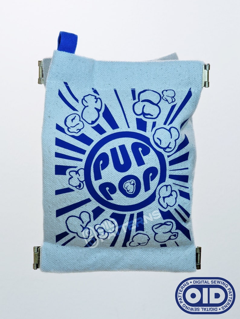 Popcorn Treat Bag Sewing Pattern - Etsy