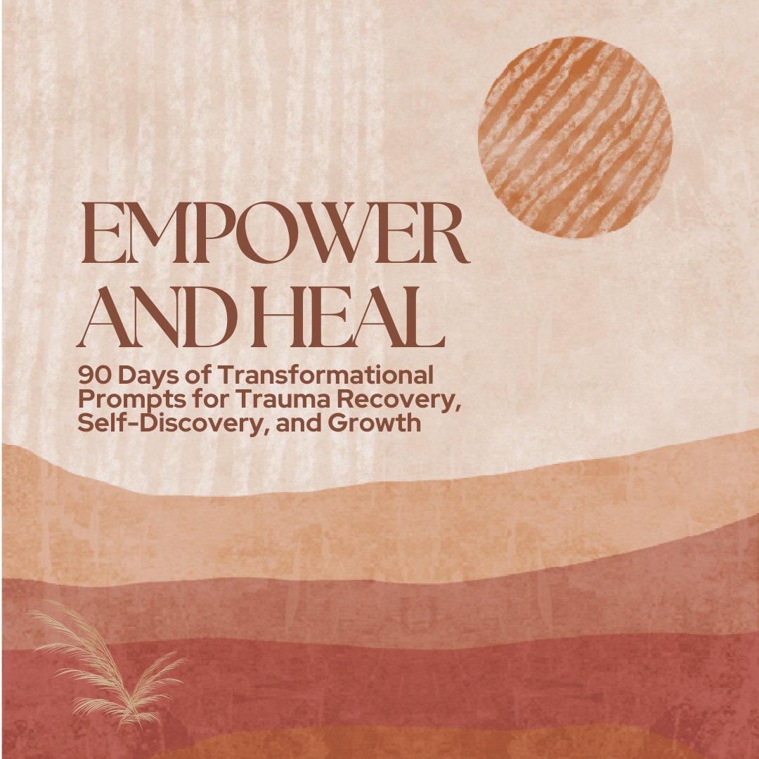 Digital Journal Abuse Trauma Recovery, Printable 90 Prompts for Healing ...