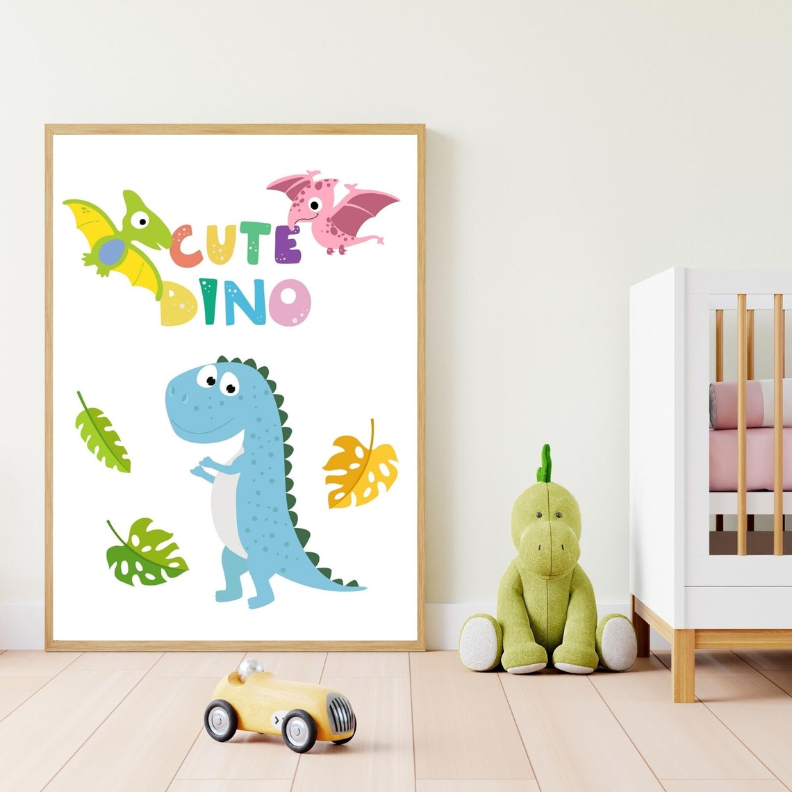 Printable Dinosaur Poster, Dino Poster, Boys Room, Cute Dinosaur, T-rex ...