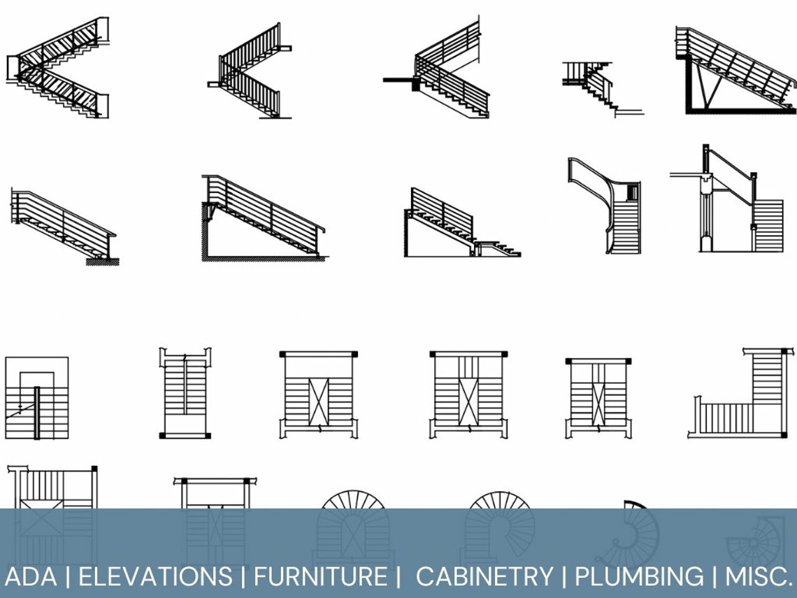 Inspiring Autocad 2D DWG Blocks Template Drawings for Interior ...