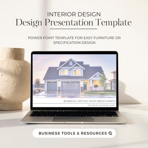 Interior Design Client Presentation Template Furniture and Specs for ...