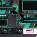 Twitch Animated Monster Neon Overlay Pack | Glow | Horror Twitch ...