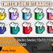 Twitch Sub Badges Beer Mug Bit Badges Mug Beer Sub Badges Colorful Sub ...