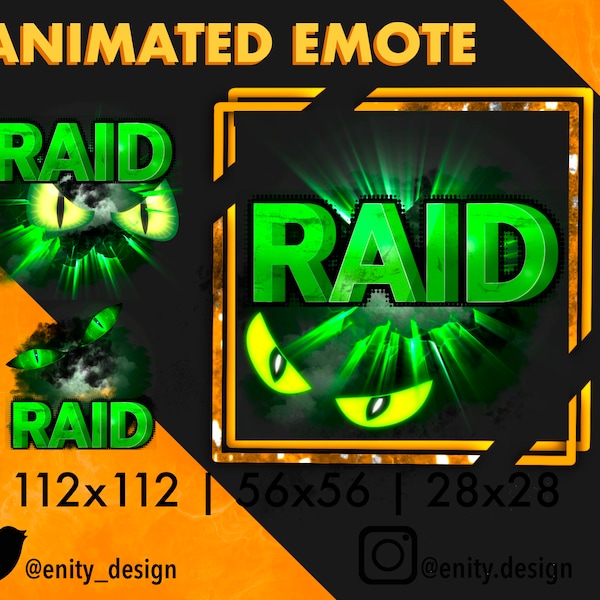 Raid Emoji Emote - Etsy