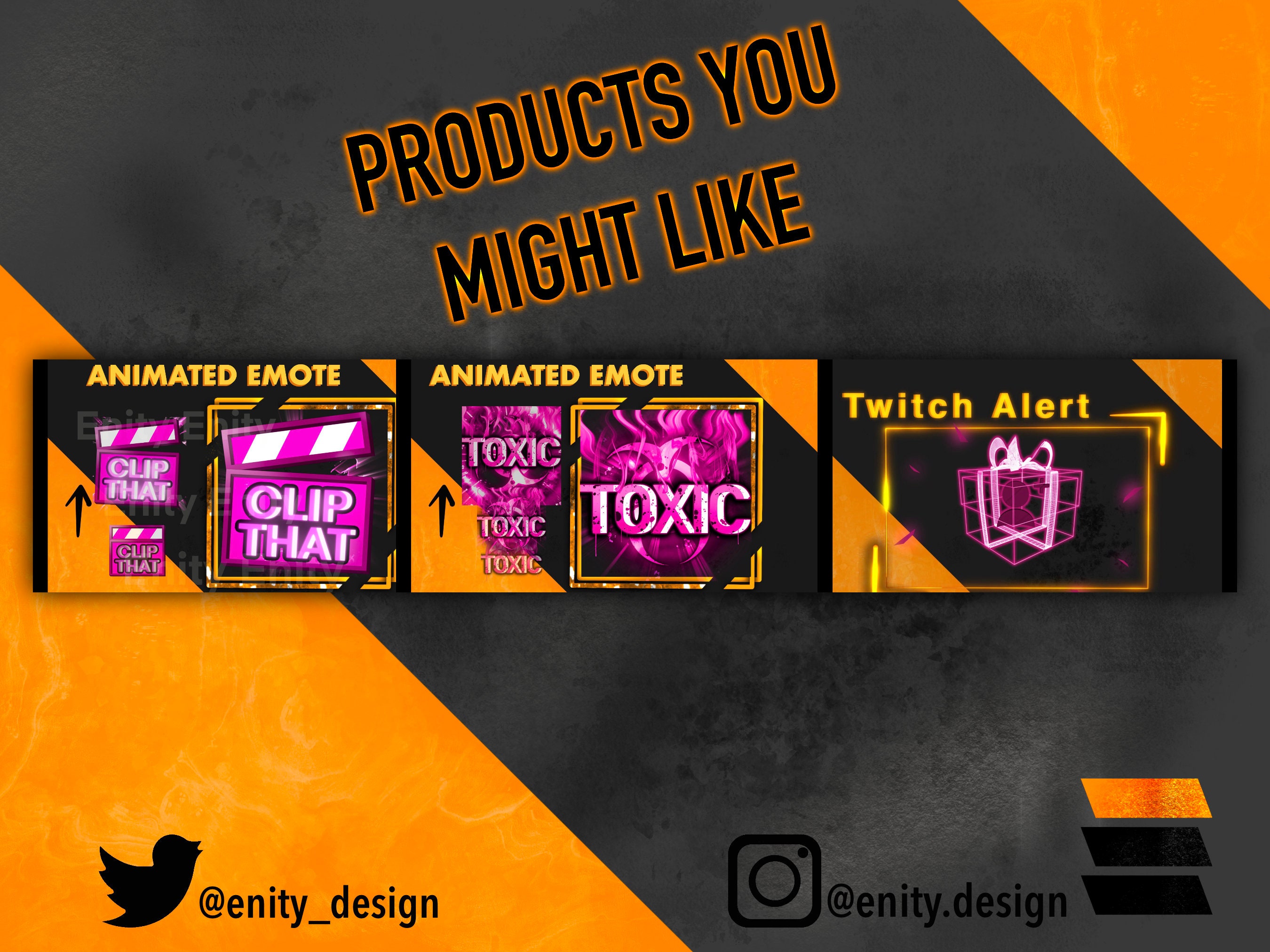 Twitch Alert Gold Gifted Sub Gold Animated Twitch Alert - Etsy