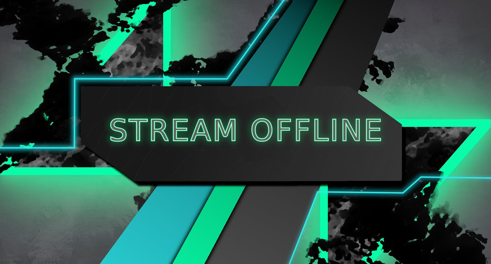 Twitch Animated Monster Neon Overlay Pack | Glow | Horror Twitch ...