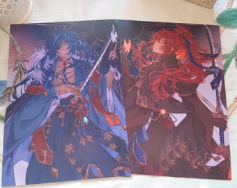 Strawberry Diluc | Etsy