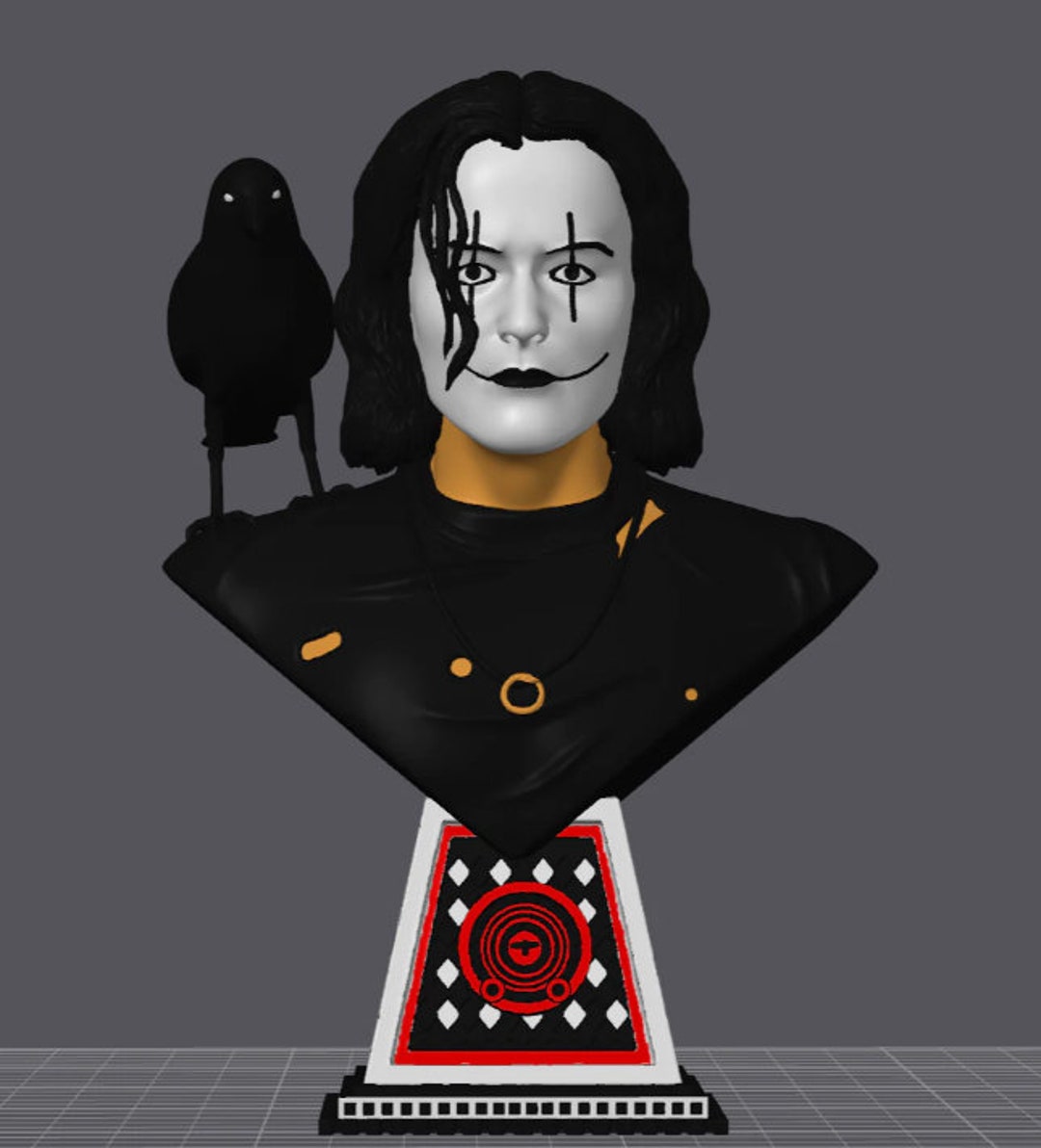 Brandon Lee "the Crow" Bust – 3D Model STL File - Etsy