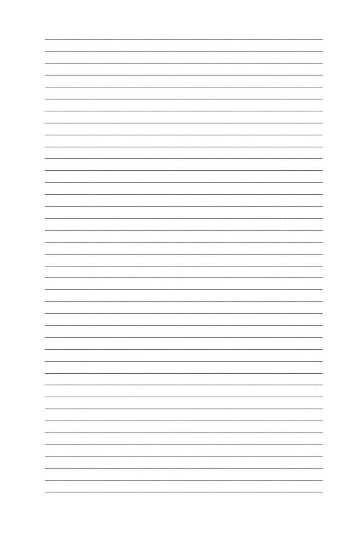 2 Blank Journal Line Templates/ Notebook Paper - Etsy