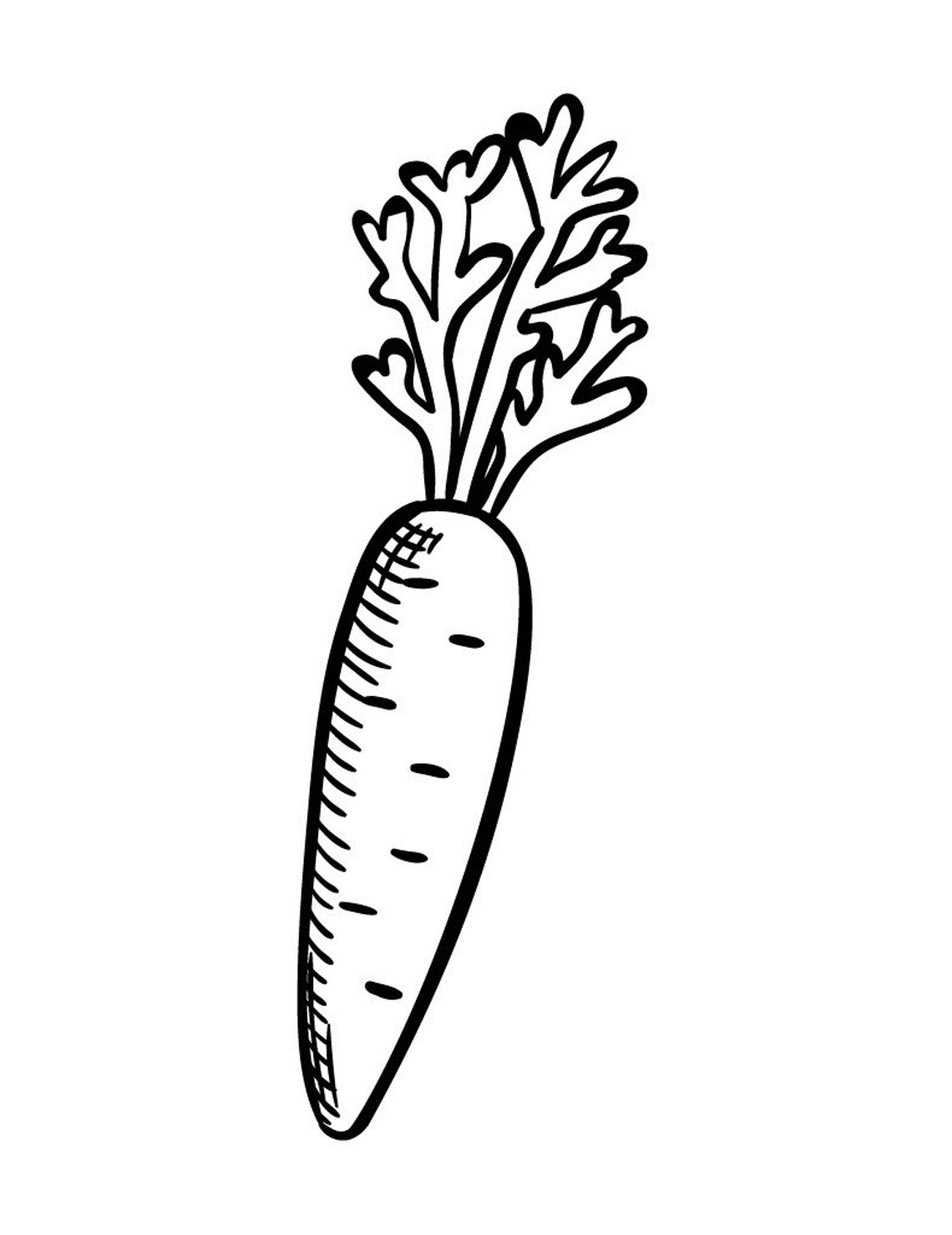 Alphabet Numbers Fruit and Vegetables Coloring Pages - Etsy