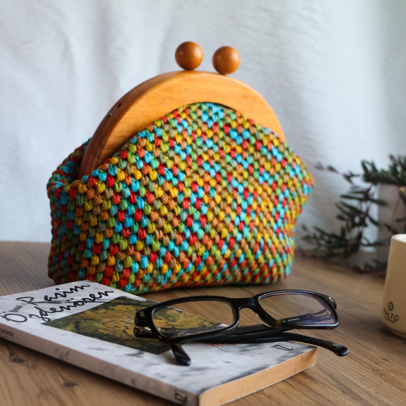 Crochet Clasp Purse - Etsy