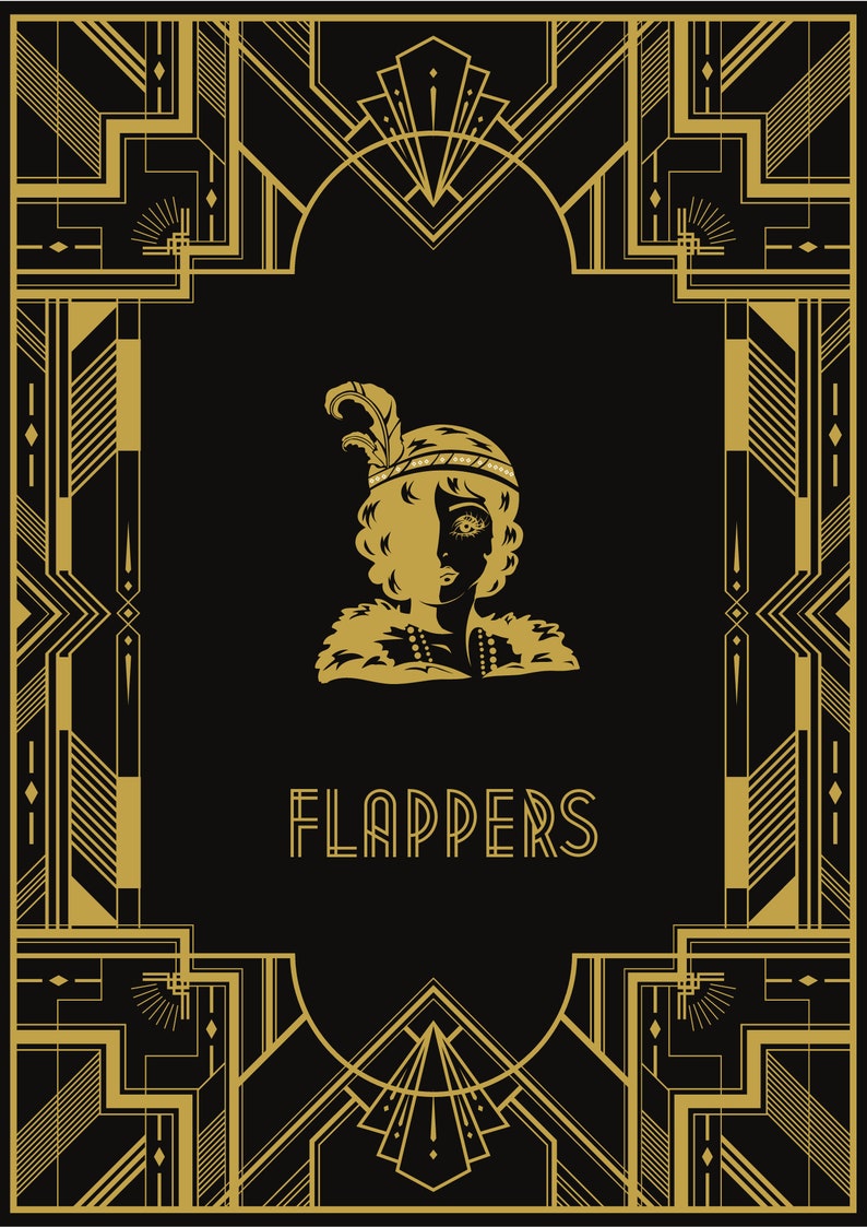 5 Great Gatsby 1920s Themed Party Signs - Etsy Ireland
