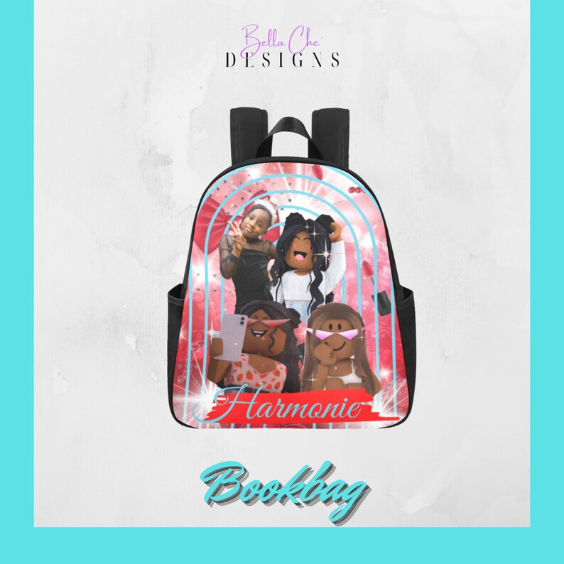 Roblox Girl Bookbag/girl Backpack/ Roblox Bookbag - Etsy