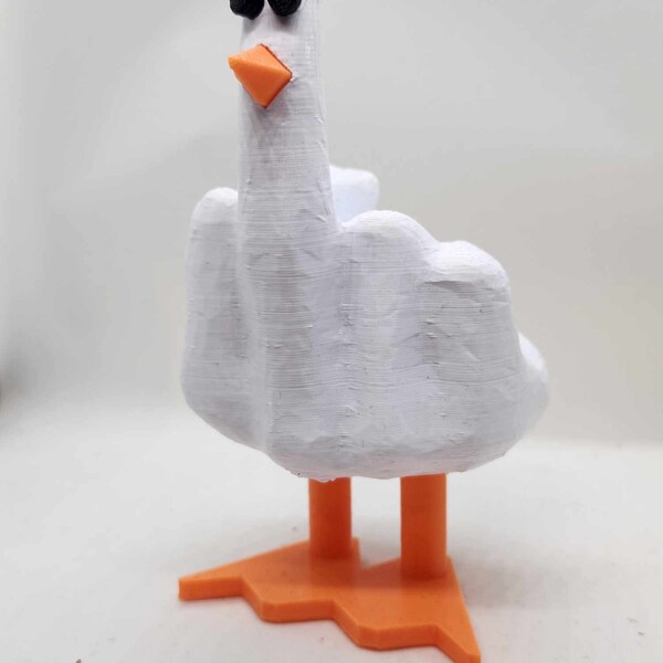 Middle Finger Duck - Etsy