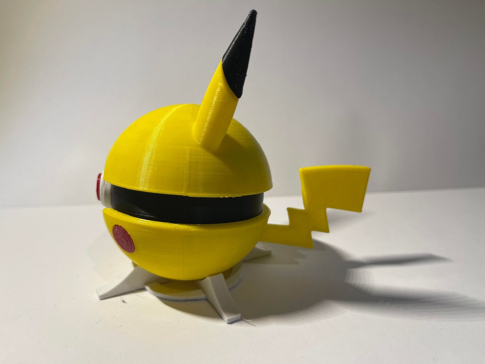 3D Printed Pikachu-themed Pokeball: the Ultimate Gift for Pokémon ...