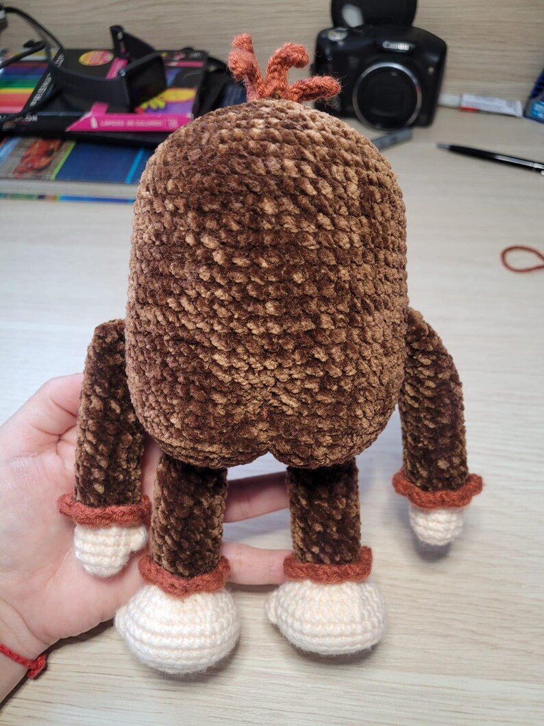 Sasquatch Amigurumi Crochet Pattern: Big Foot Plush Toy (PDF Pattern ...