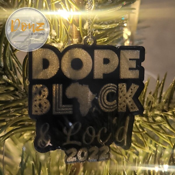 Dope Black and Loc'd - Etsy