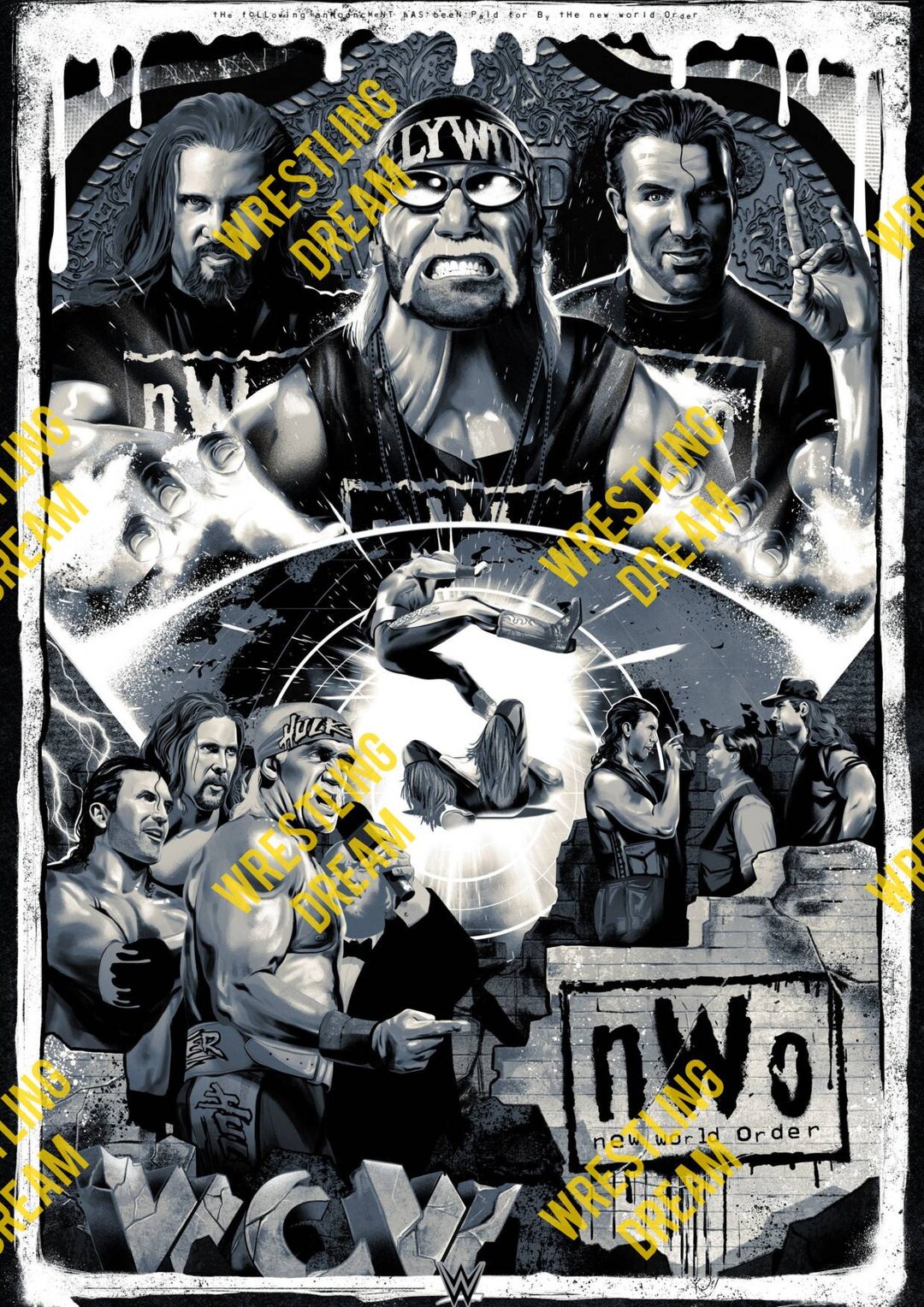 38.. WWE WCW Nwo New World Order Hogans Heel Turn Hulk Hogan Kevin Nash ...