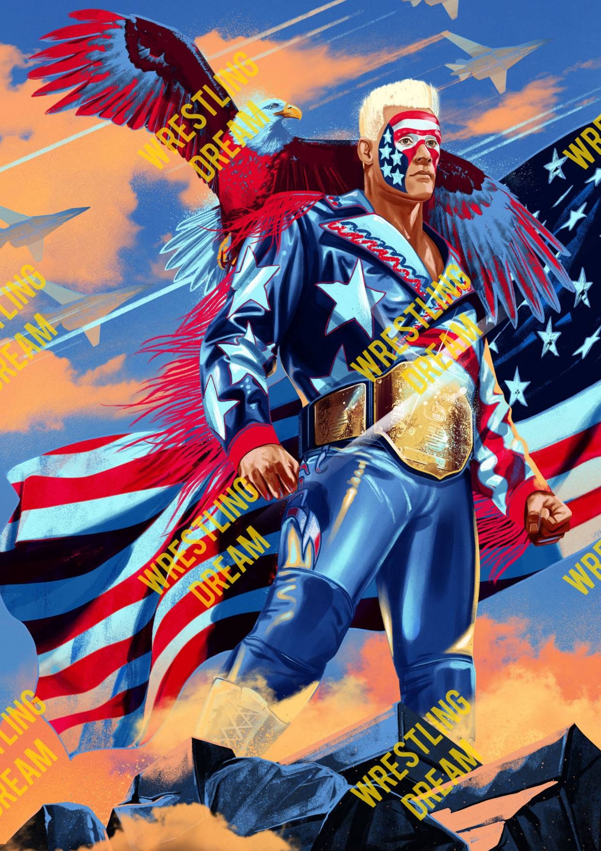 19.. Wwe Wcw the Icon Sting Quality A4 A3 A2 Poster - Etsy UK