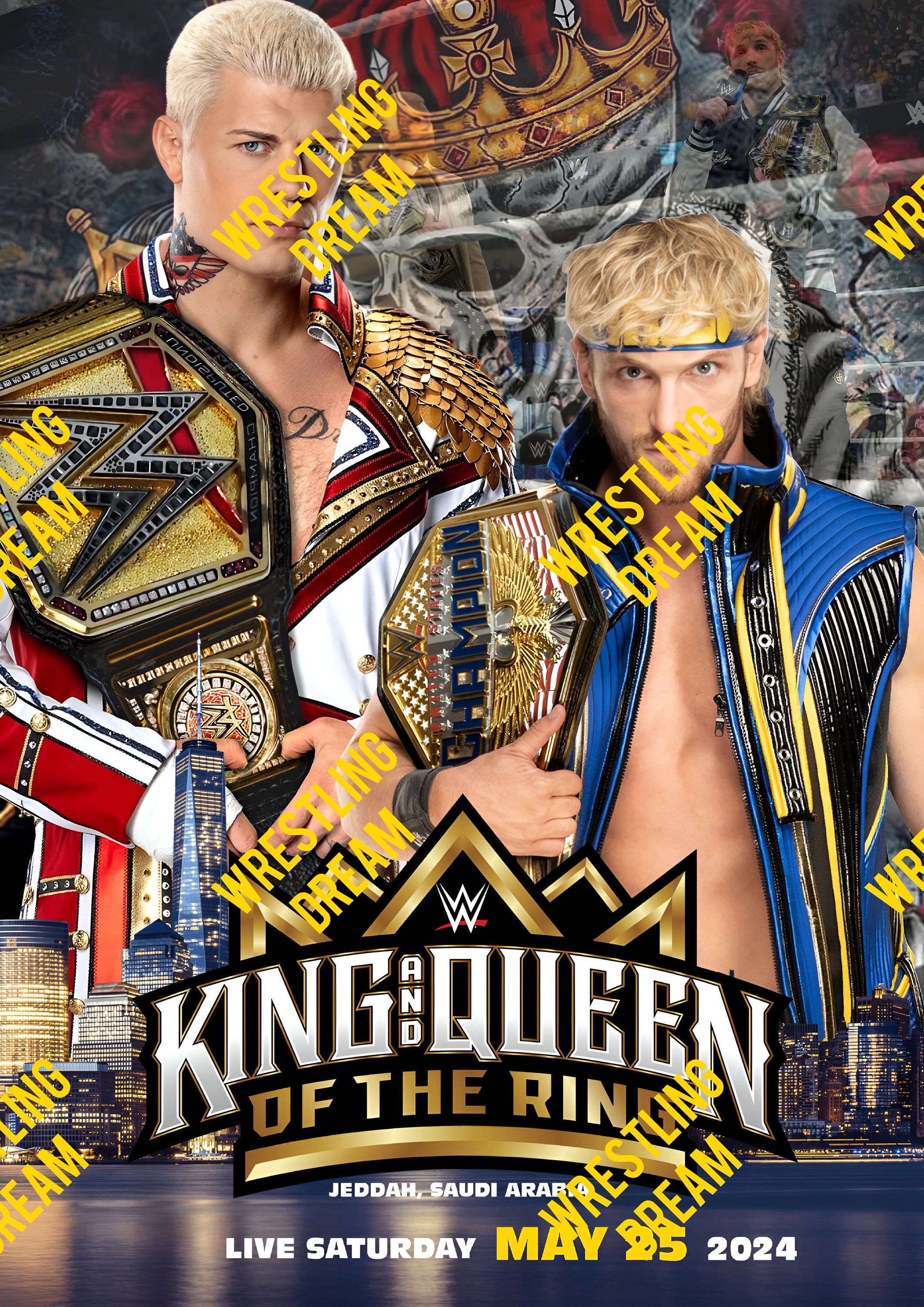 173.. WWE King and Queen of the Ring 2024 Jeddah Saudi Arabia the ...