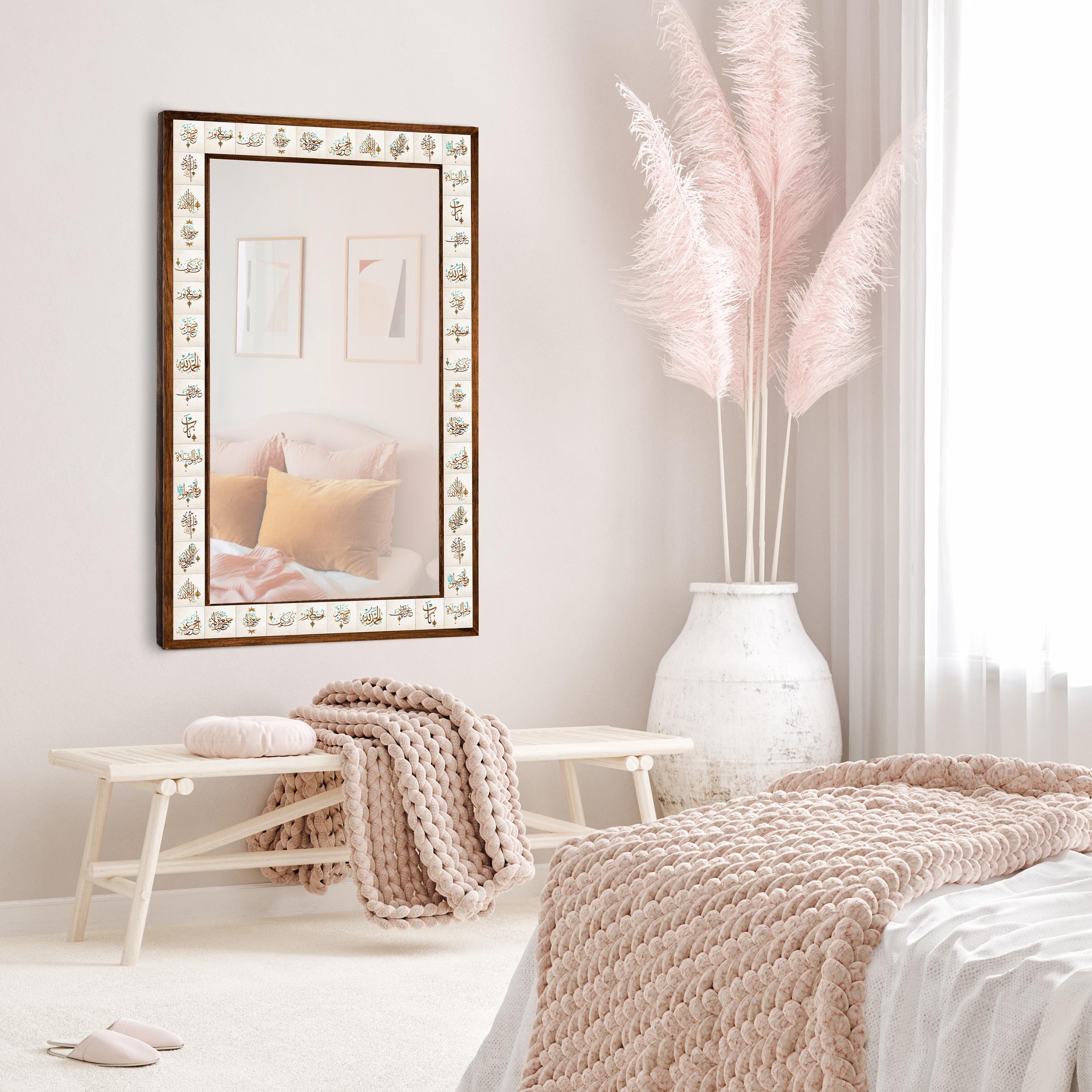 Islamic Mirror, Quran Mirror, Islamic Wall Art, Home Decor With Arabic ...