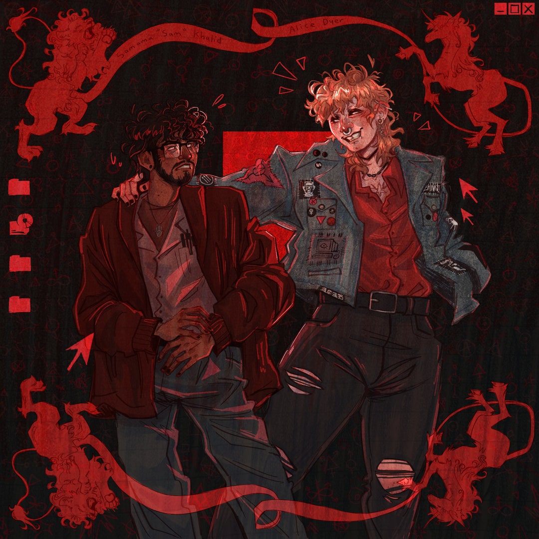 Tmagp Alice and Sam Prints/stickers - Etsy