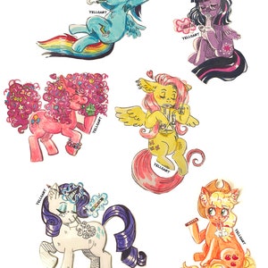 Mlp Stoner Pony Stickers - Etsy