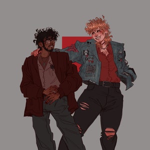 Tmagp Alice and Sam Prints/stickers - Etsy