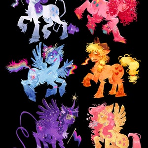 My Little Pony Pride Stickers - Etsy