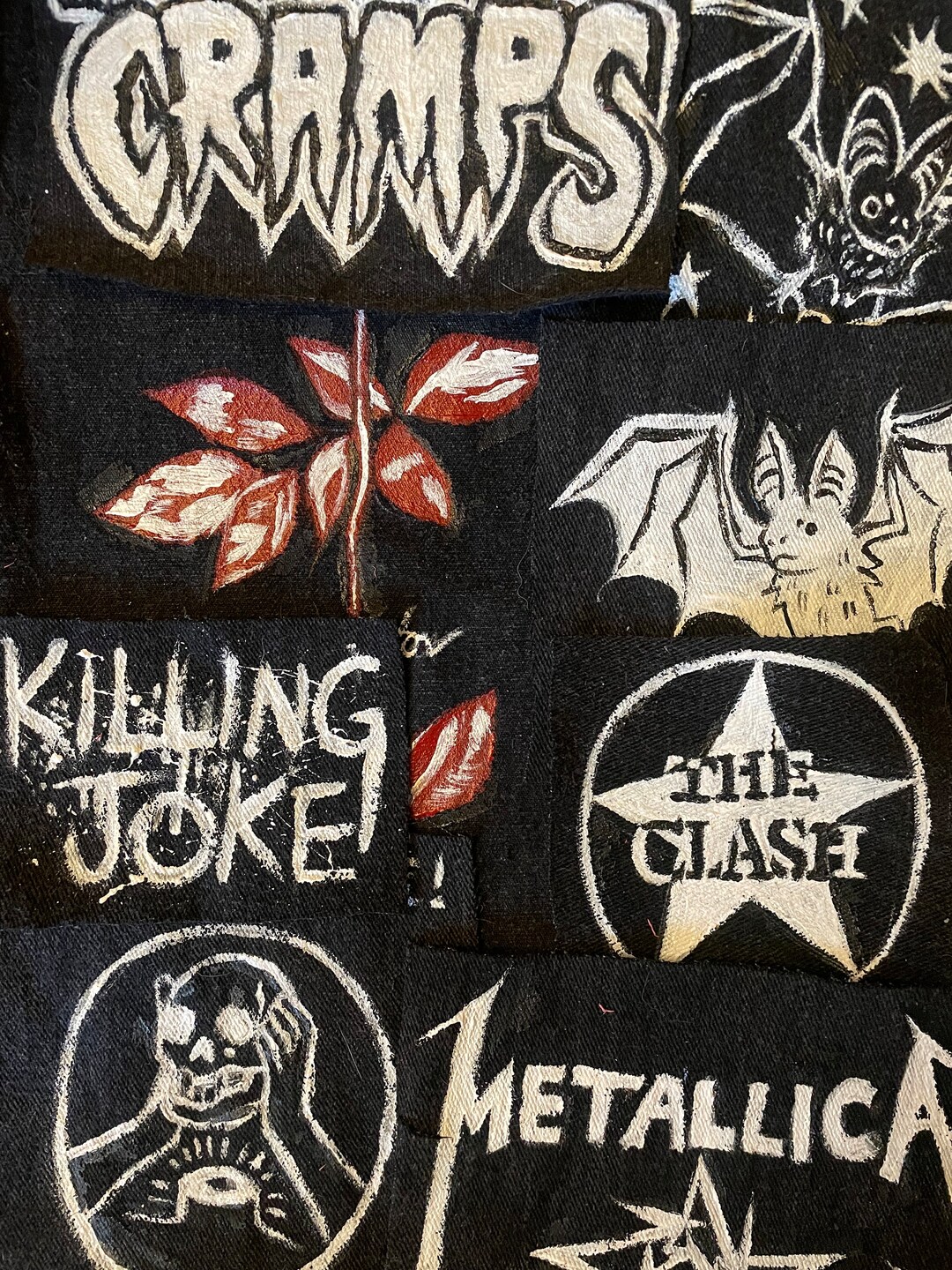 Hand Painted Custom Patches - Etsy