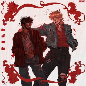 Tmagp Alice and Sam Prints/stickers - Etsy