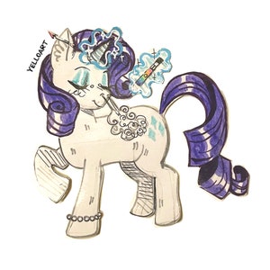 Mlp Stoner Pony Stickers - Etsy
