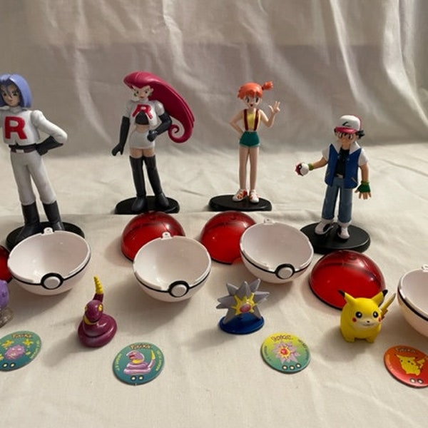 Mini Pikachu Figures - Etsy
