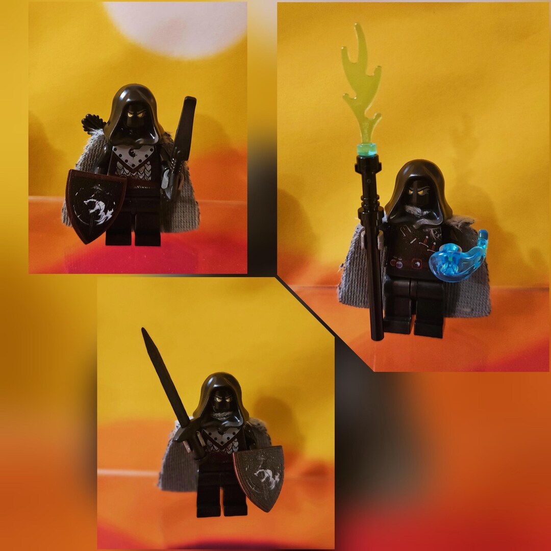 Lego Castle Minifigures Shadow Warriors Unreleased Compatible ...
