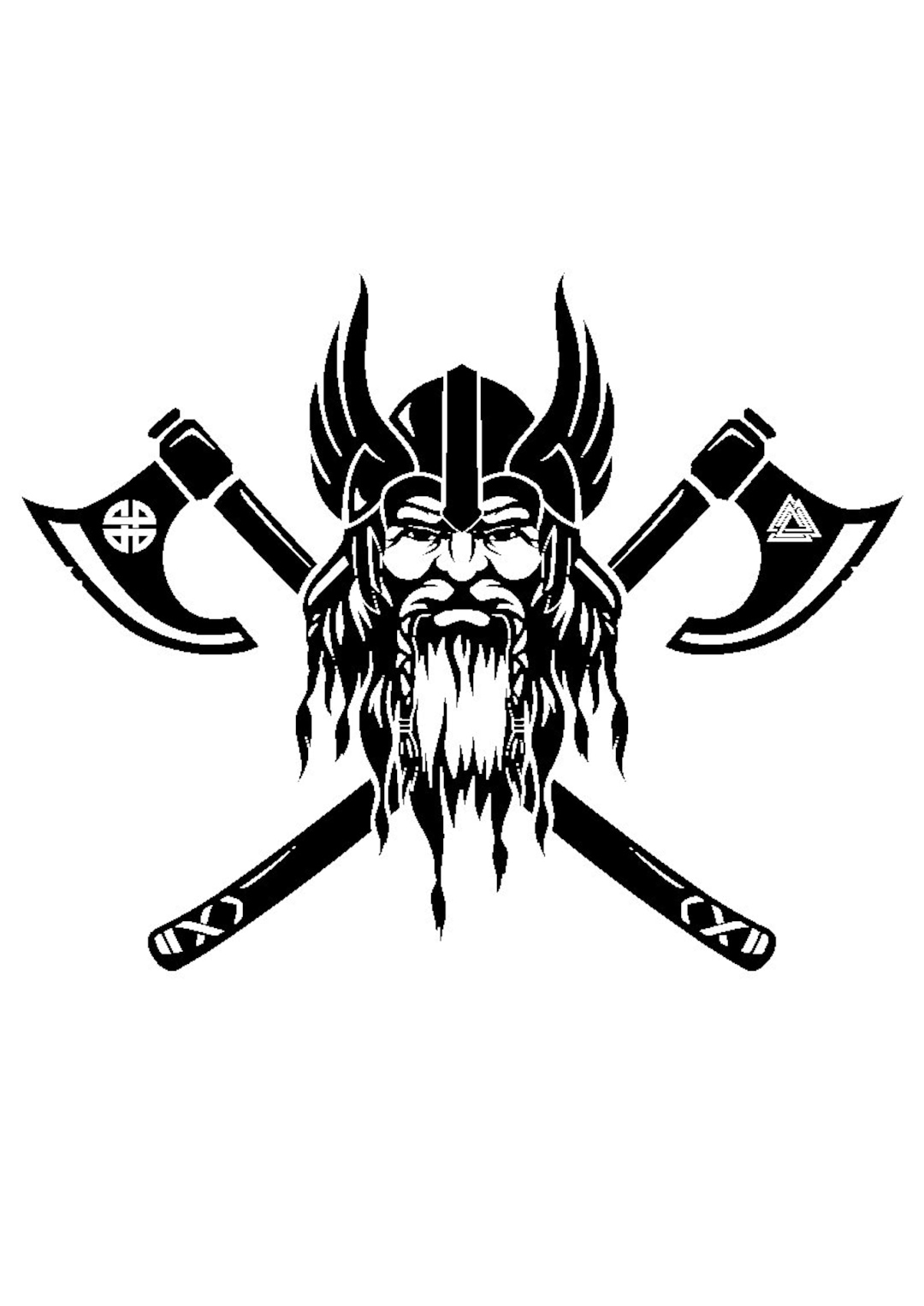 Viking .DXF .SVG .CRV Vectric Inkscape.... - Etsy UK