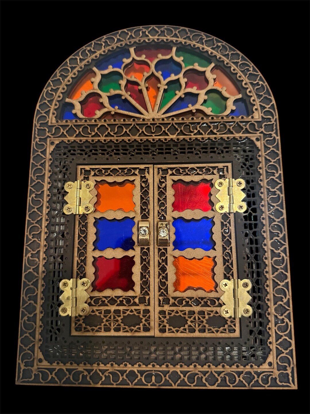 Mughal Window Frame With Mirror , Ethnic Home Decor - Etsy