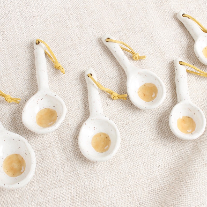 Ceramic Measuring Spoons - Etsy