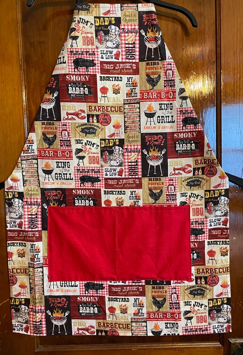 BBQ Apron - Etsy