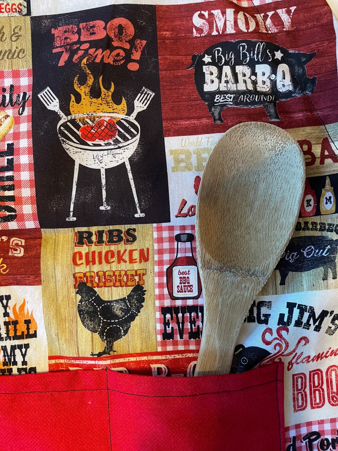 BBQ Apron - Etsy