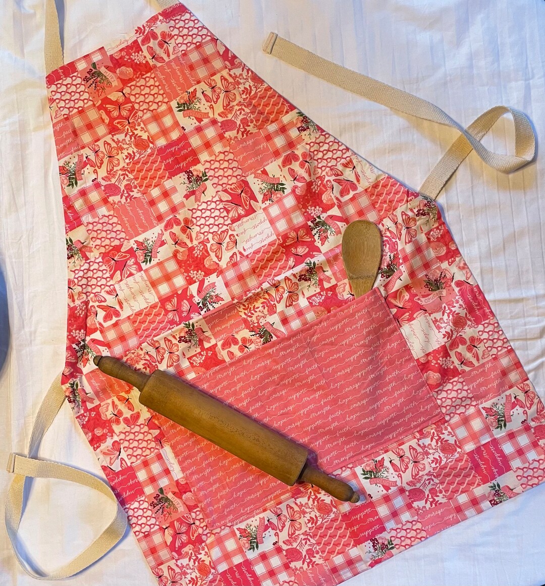 Breast Cancer Awareness Adult Adjustable Apron - Etsy