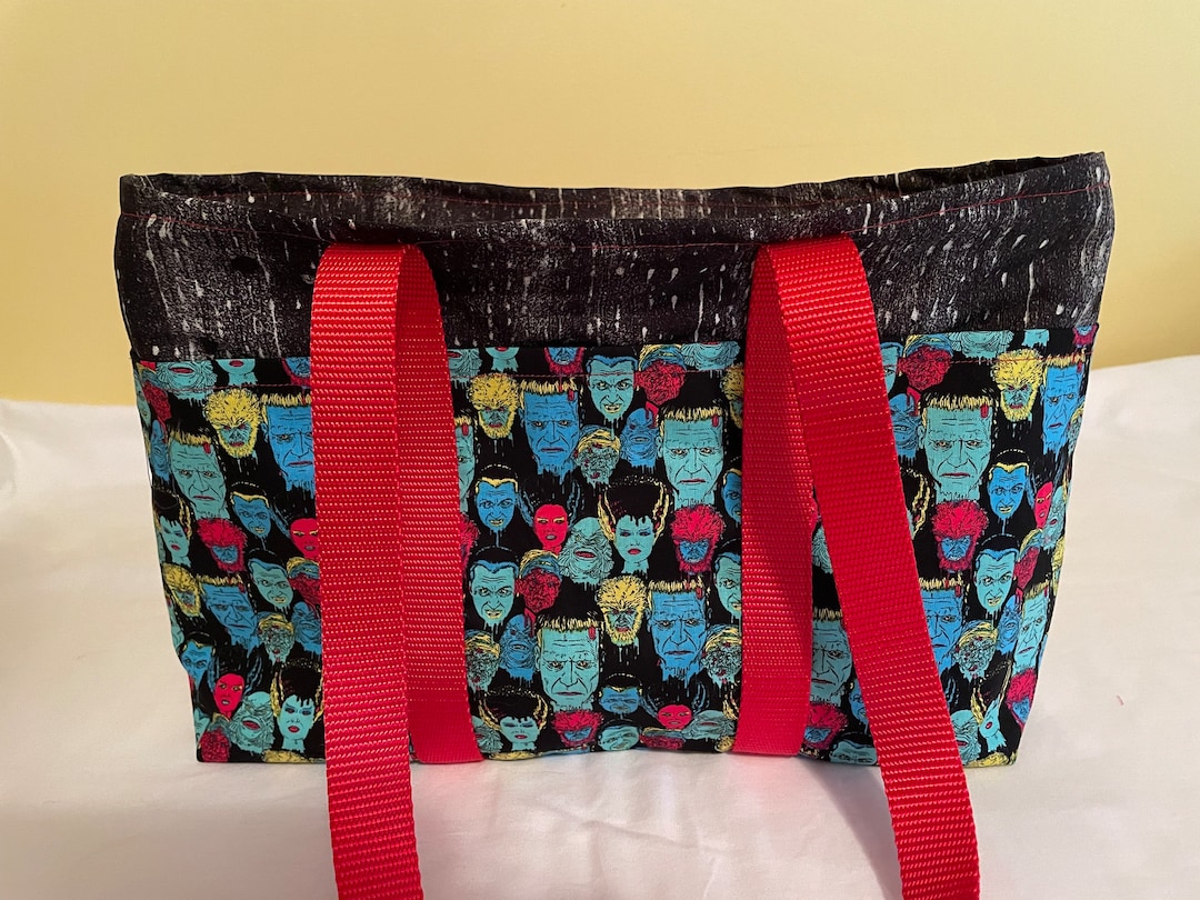 Classic Monster Six Pocket Bag - Etsy