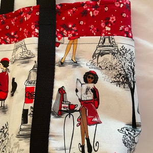 Day in Paris Six Pocket Bag - Etsy