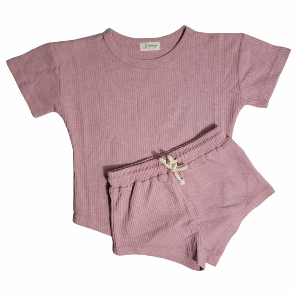 Knit Shorts Set - Etsy