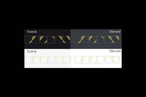 Twitch Sub Badge Tier 2 and 3 Subscriber Flairs Gold Shine | Etsy