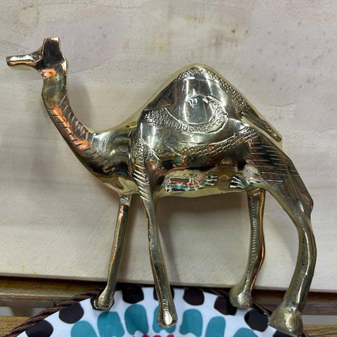 Elegant Brass Camel Statue Perfect for Home Decor and Collectors. - Etsy