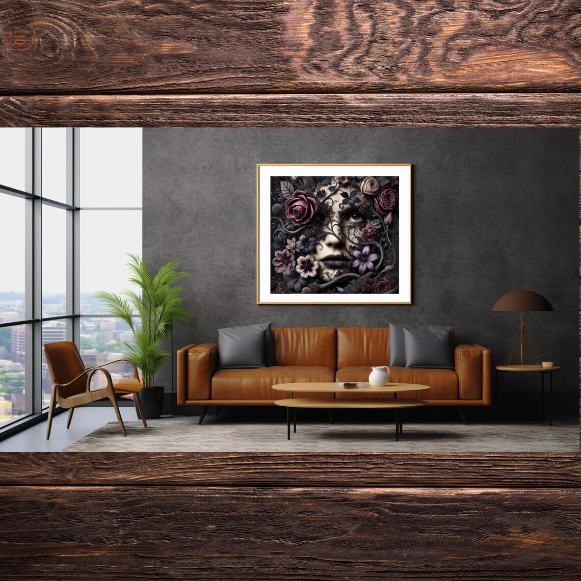 GIRL UNEARTHED, Gothic Chic Art, Gothic Decor, Surreal Portrait ...