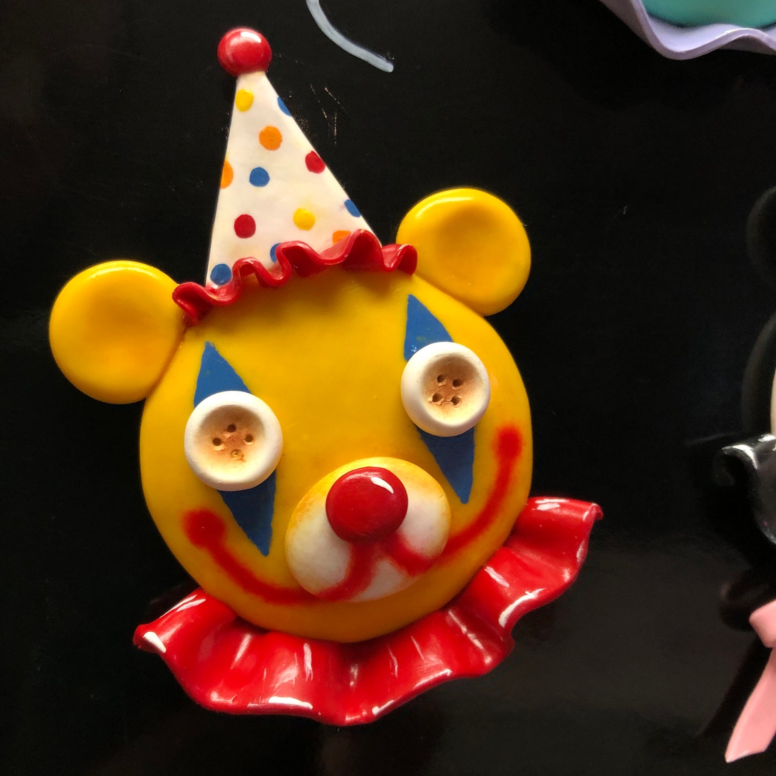 Clown Bear Magnets - Etsy