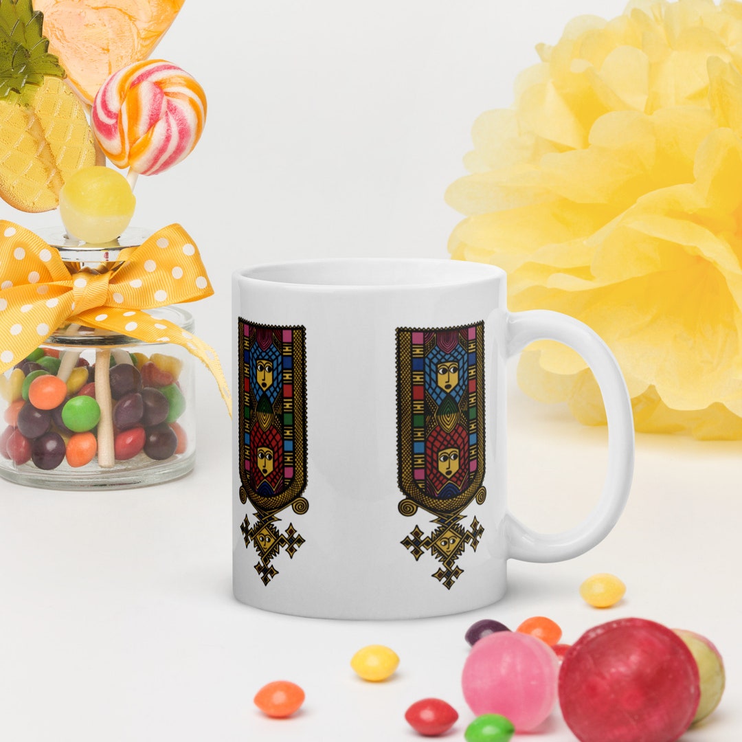 Ethiopian & Eritrean Saba Mug White Glossy Mug - Etsy